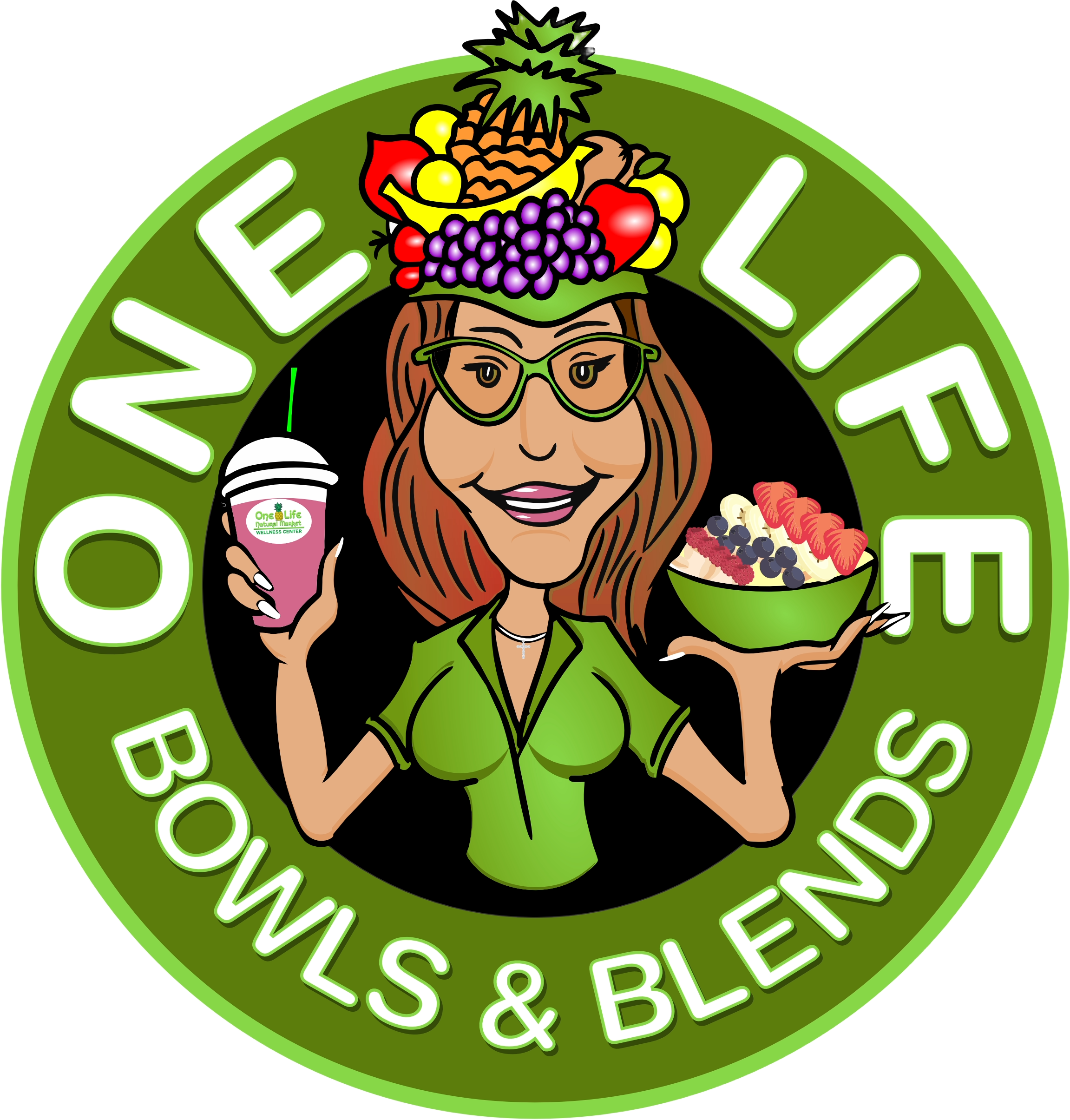 One Life Bowls and Blends logo